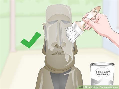 How To Paint Concrete Statues 14 Steps With Pictures WikiHow