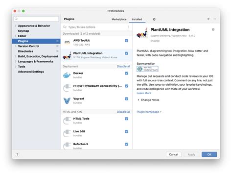 Plantuml Macos Intellij