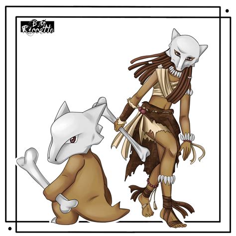 Day 12 Ground Marowak By Hakushiroart On Deviantart