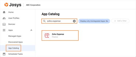 Zoho Expense Integration Help Center