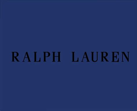 Ralph Lauren Brand Logo Name Black Symbol Clothes Design Icon Abstract Vector Illustration With