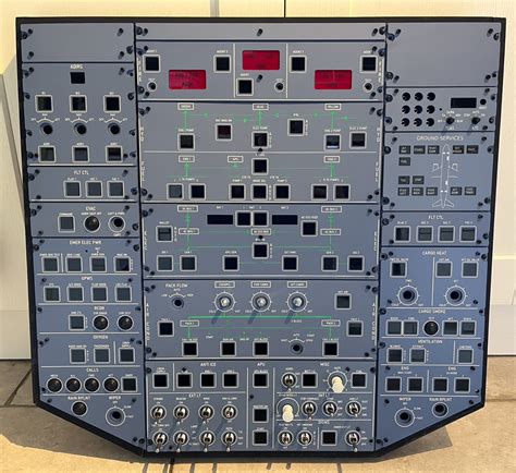 Airbus A320 Overhead Aviator Panels
