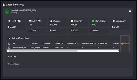 Managing Instances Hummingbot