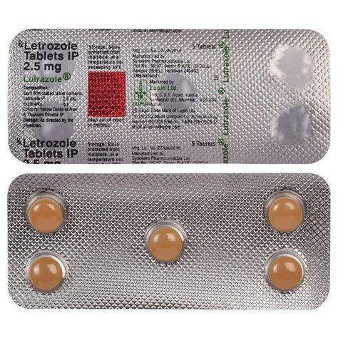 Letroz 25 Mg Tablet For Personal Packaging Type Strip At Rs 200