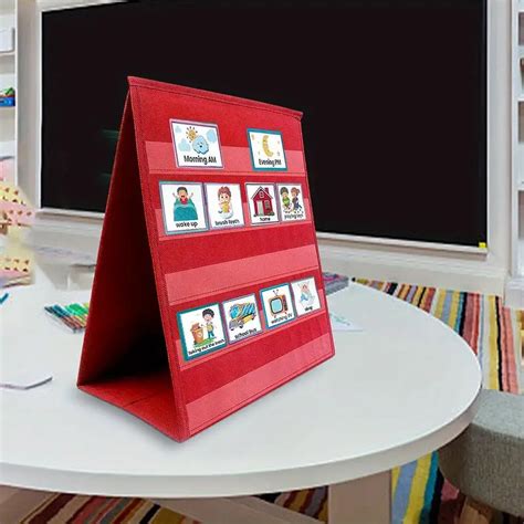 حامل جدول الجيب للصف الدراسي جداول جيب مزدوجة الجانب للطاولة Temu Morocco