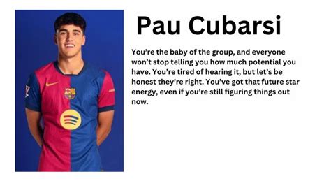 What Your Favourite Barça Players Says About You Pt4 Gavi Quotes