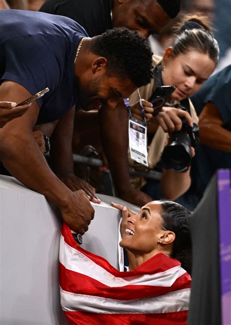 Sydney Mclaughlin Levrone And Andre Levrones Relationship Timeline Us Weekly