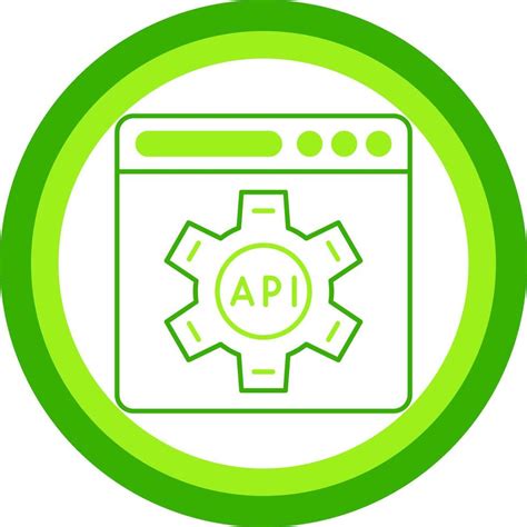 Api Green Tone Circle Icon 48277106 Vector Art At Vecteezy