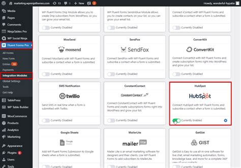 Hubspot Crm Integration For Wordpress Fluent Forms