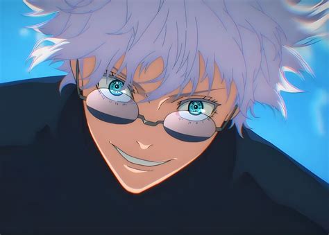 مجموعه عکس شخصیت ساتورو گوجو از انیمه جوجوتسو کایسن