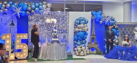 Pin By Ellens Balloon Fun On Quiencera Sweet Sixteen Balloon Garland Balloon Garland Table
