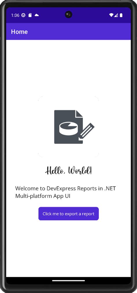 Use Reporting Tools In Net Maui Applications Ios Android Net Reporting Tools Devexpress