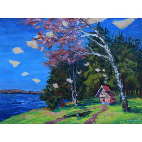 Купить картину Весенний ветерок в Москве от художника Шуракова Анна