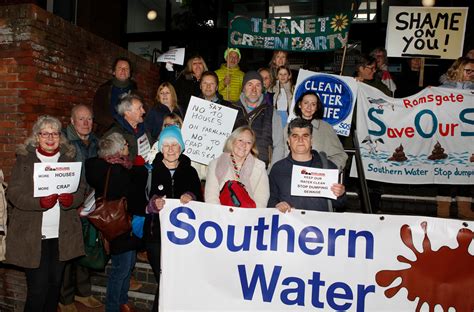 Southern Water Gets Scrutinised At TDC Thanet Green Party