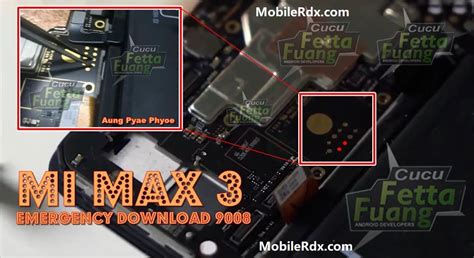 Xiaomi Mi Max 3 Test Point Boot Into Edl 9008 Mode