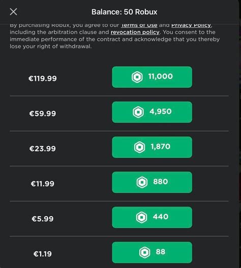 Roblox Added More Robux Options To Mobile Rroblox