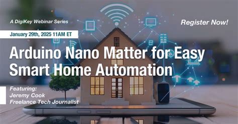 Embedded Computing Design On Linkedin Arduino Nano Matter For Easy Smart Home Automation