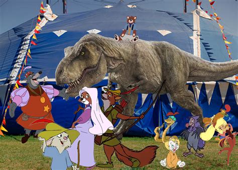 Robin Hood And Friends At Circus By Ariel1989gloryhoundz On Deviantart