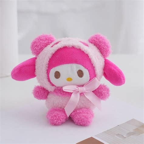 Cute Mini Teddy Bears Hello Kitty Kuromi Purin My Melody