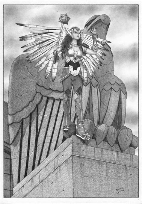 Hawkgirl By Timgrayson On Deviantart