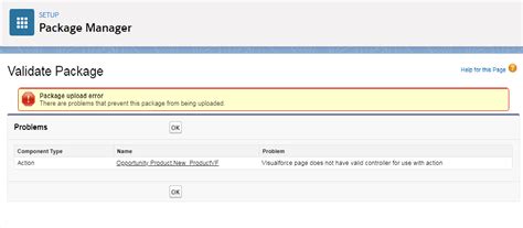 Lightning Visualforce Page Does Not Have Valid Controller For Use With Action Salesforce