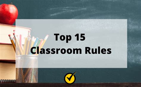 Top 15 Classroom Rules Mometrix Blog