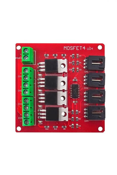 4 Kanal Mosfet Sürücü Modül Pwm Hız Kontrol Mo