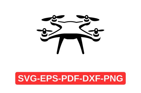 Detailed Drone Svg Image Drone Vector Graphic By Artful Assetsy · Creative Fabrica