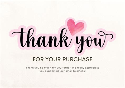 Free Printable Thank You Cards