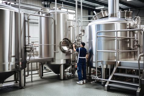 Brewery Sanitization With Temperature Sensitive Labels Temperature