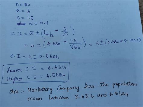 Jothimalar Paulpandi On Linkedin Day51 Statistics Mean Sample Standarddeviation Tscore