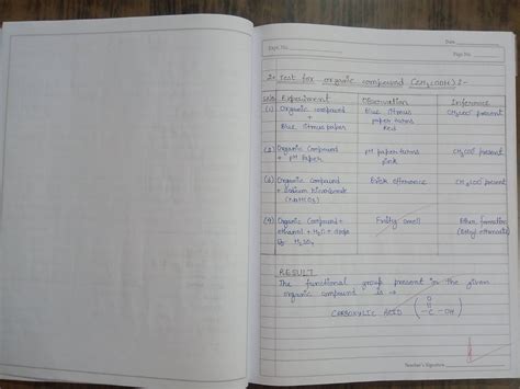 Dear Study Chemistry Practicals Copy Of Class 12 C B S E Board