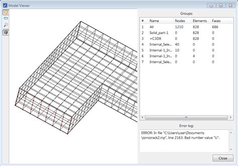 Viewing And Editing The Calculix File From Prepomax Calculix