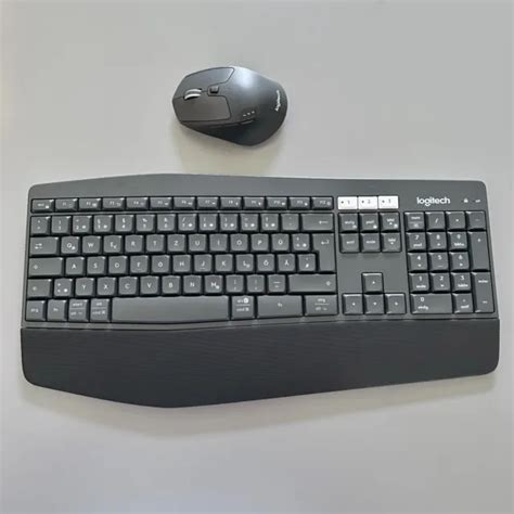 Lot Clavier Et Souris Sans Fil Logitech Mk Performance Noir