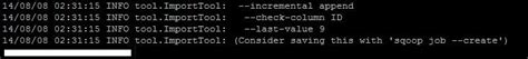 Sqoop Incremental Imports Using Append Mode Shalishvj