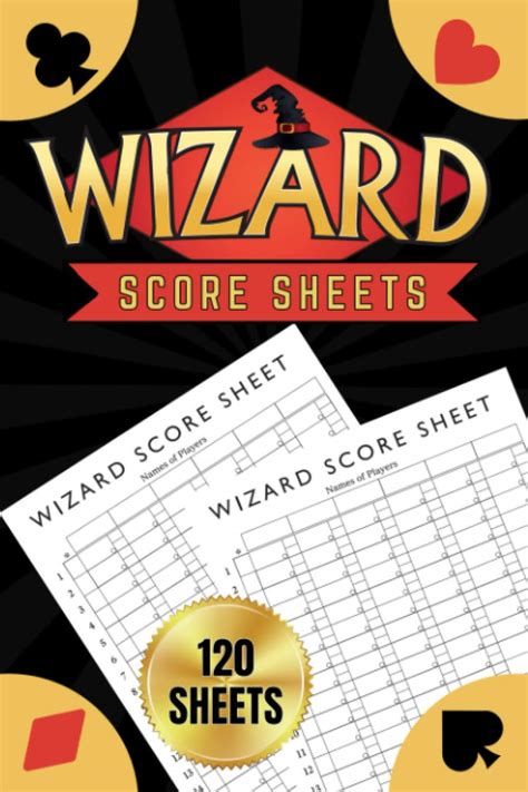 Free Large Printable Wizard Score Sheet