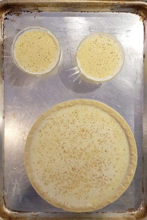 Traditional Southern Egg Custard Pie Recipe Lanas Cooking