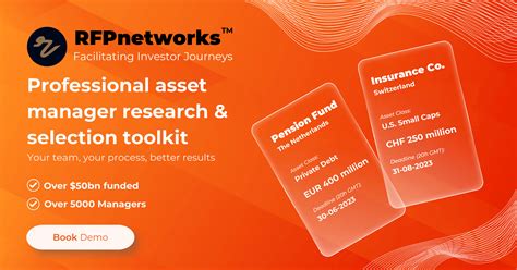 Investment Manager Selection Solutions Rfpnetworks