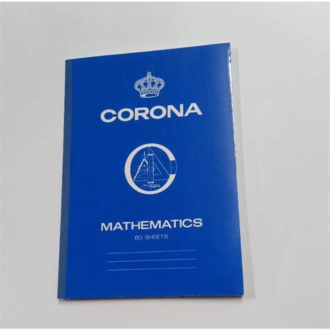 Corona Mathematics Graphing Nbk Padded 60 Leaves 7 X 10 Shopee