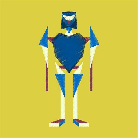 플랫 음영 스타일 아이콘 장난감 로봇 벡터 Ai Eps Uidownload