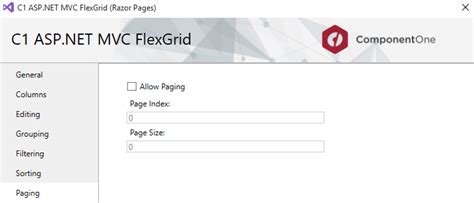 Use A Razor Pages Scaffolder To Build An App With Aspnet Mvc Controls Componentone