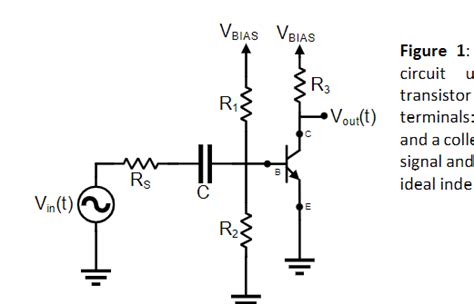 Solved VBIAS VBIAS Figure 1 Circuit R3 R1 Transistor Chegg Com