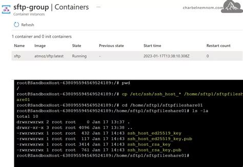 How To Deploy A Secure Ftp Sftp Service On Microsoft Azure Charbel