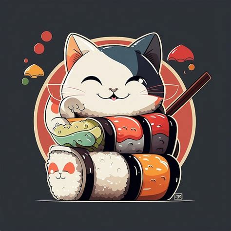 Premium Ai Image Cute Smiling Kitty