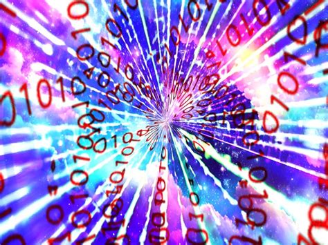 Download Binary Technology Universe Royalty Free Stock Illustration