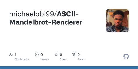 Github Michaelobi99ascii Mandelbrot Renderer