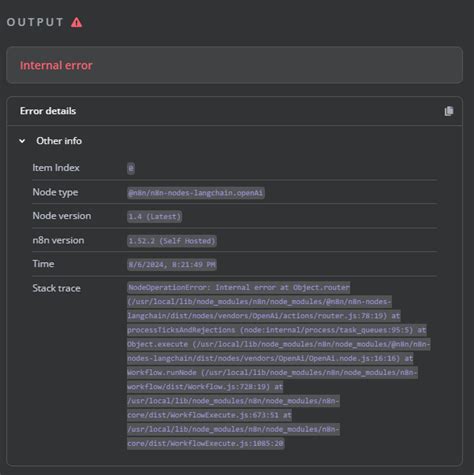 Suddenly Openai Node Stopped Working After Weeks Of Correct Working