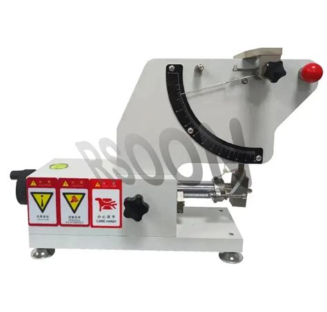 Impact Elasticity Tester Rubber Impact Rebound Testing Rsoon