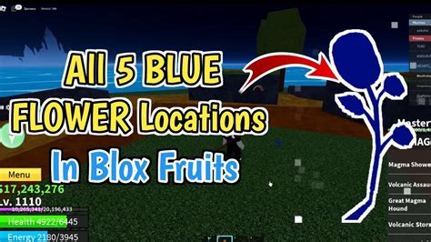 Where To Find Blue Flower Locations In Blox Fruits All 5 Blue Flower