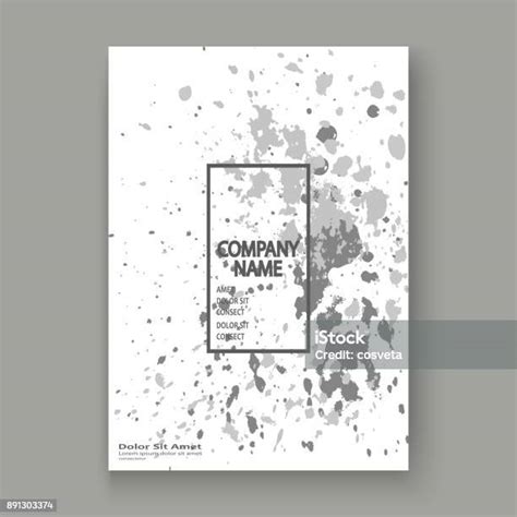 흑백 폭발 페인트 튄 예술 커버 프레임 디자인입니다 장식 회색 흰색 스플래시 스프레이 질감 배경 유행 창조적인 서식 파일 벡터